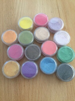 10 x Eye shadow Pots. Mica Powder Make Up | eBay Australia