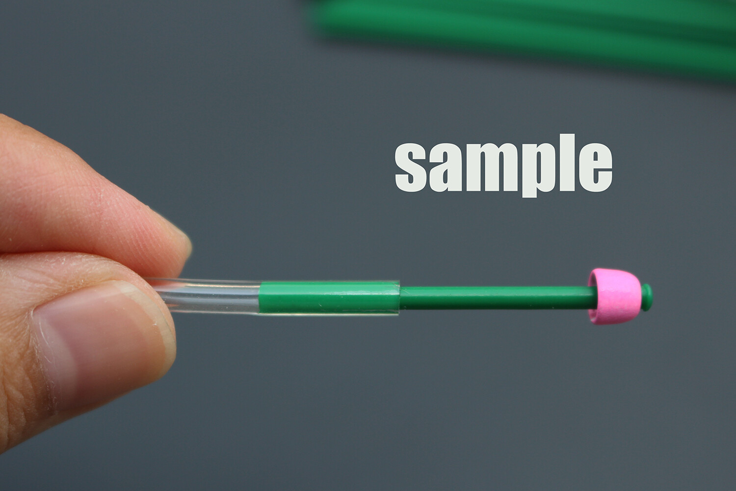 2m/lot Green Plastic Tube Kit PE PVC Tube Fly Tubing Clear Fly Tying ...