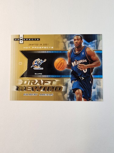 2006-07 FLEER HOT PROSPECT GILBERT ARENAS DRAFT REWIND #DRGA FREE ...
