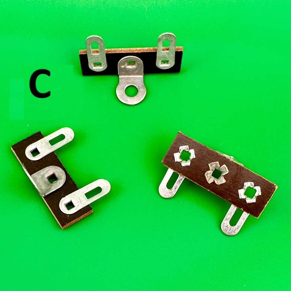 ( 3X) Solder Lug Terminal Tag Strips for Tube Amp, DIY ~ CHOOSE STYLE ...