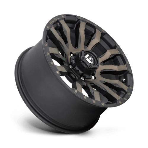 Fuel D674 Blitz Matte Black Double Dark Tint 1-Piece Wheels: 20x9 ...