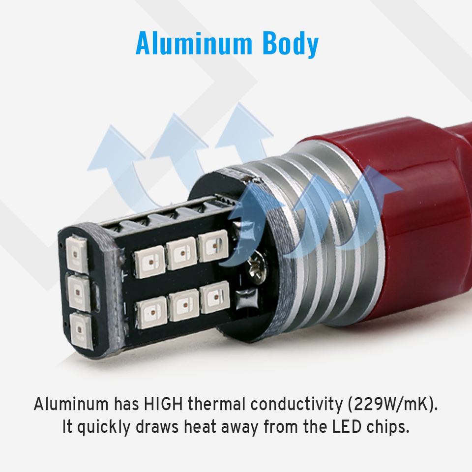 3157 4114K LED Bright Tail Rear Brake Alert Safety Red Flash Strobe ...