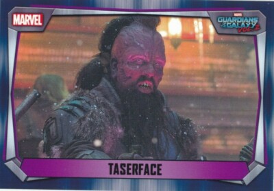 #195 TASERFACE 2017 Topps Marvel Missions GUARDIANS GALAXY vol 2 CHRIS ...