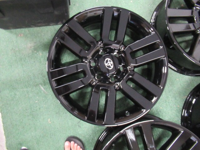 TOYOTA 4RUNNER OEM FACTORY 20" WHEELS RIMS GLOSS BLACK 6X5.5 LIMITED | eBay