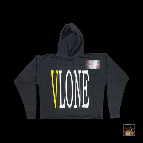 Vlone Yellow Staple Hoodie Size L Authentic With Certilogo Tags | eBay