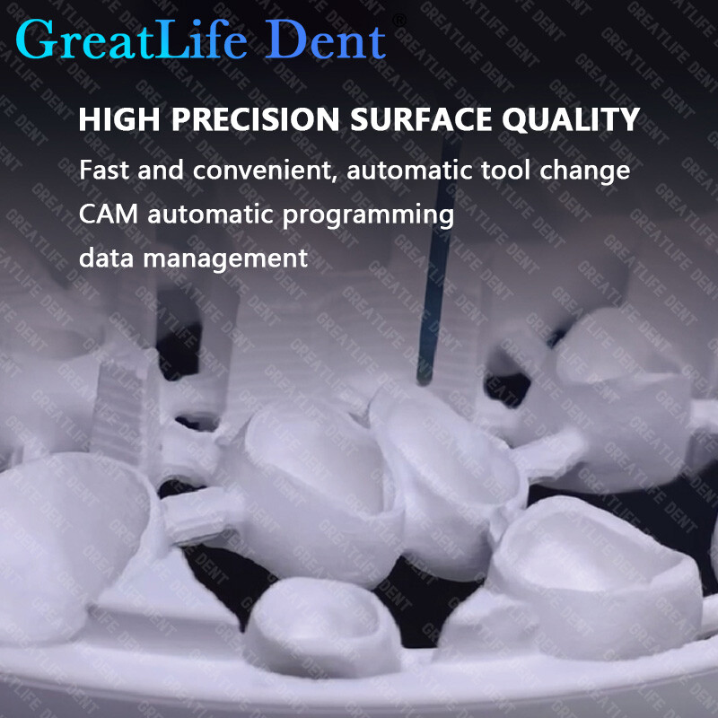 Electron Dental Laboratory 5-Axis CNC Zirconia Milling Machine CAD/CAM ...