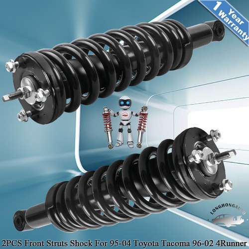 Front LH & RH Struts Shocks Coil Springs For 95-04 Toyota Tacoma 96-02 ...