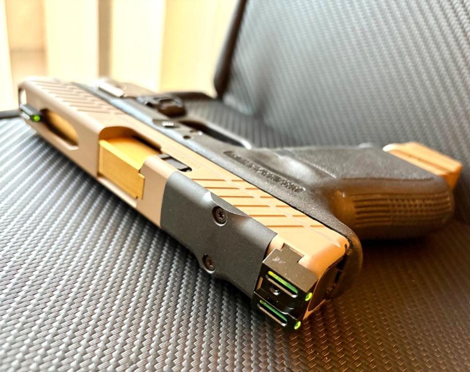 Glock 19 Gen 3 Slide Built-in Compensator Complete G19 Upper RMR Cut ...