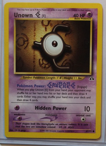 Unknown Pokemon Card | eBay