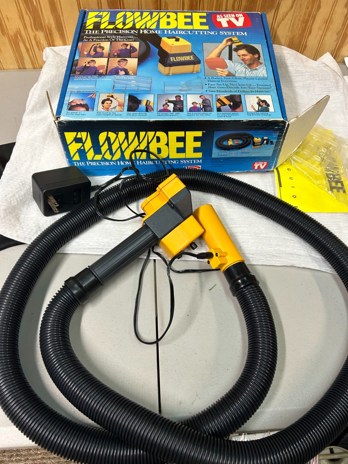 Vintage Flowbee Home Haircutting System w/ Original Box Working ...