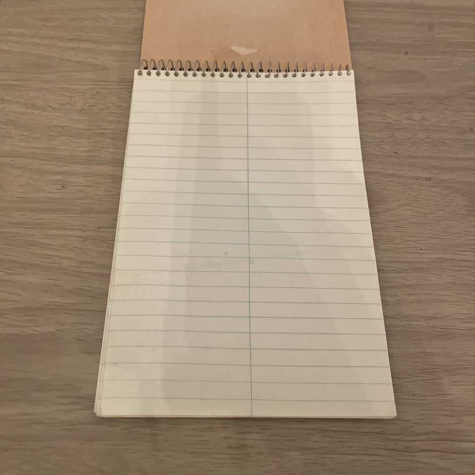 Expert Steno Notebook 80 Sheets 6 in.x 9 in. Greentint Gregg Ruled | eBay
