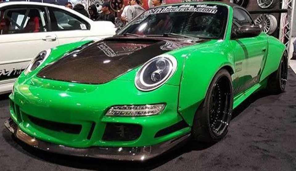 Porsche 996 997 Conversion Widebody Fender Flares Fits 996 Carrera C4 ...
