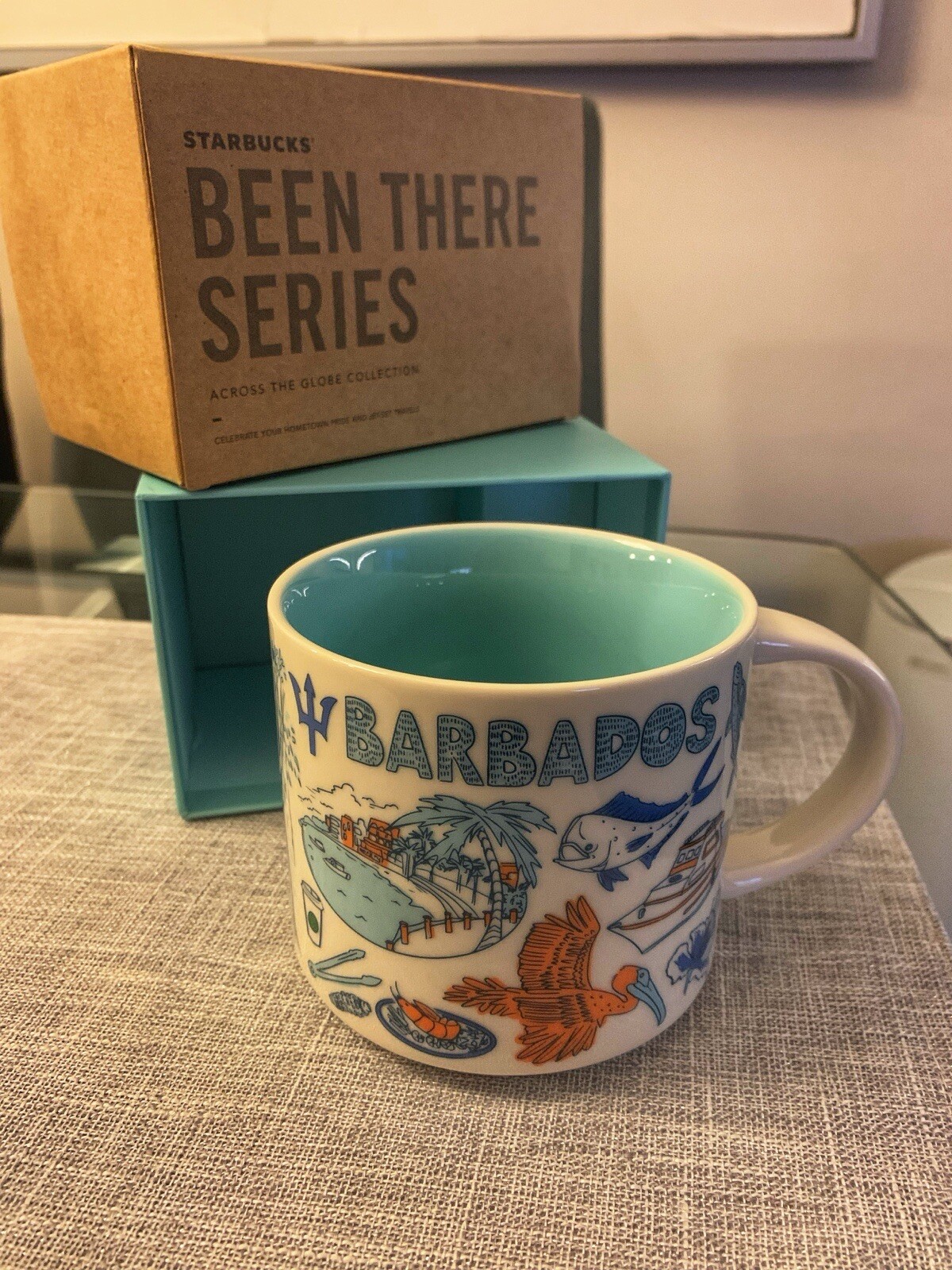 Starbucks Barbados Been There Collection Mug, 14fl oz / 414ml | eBay