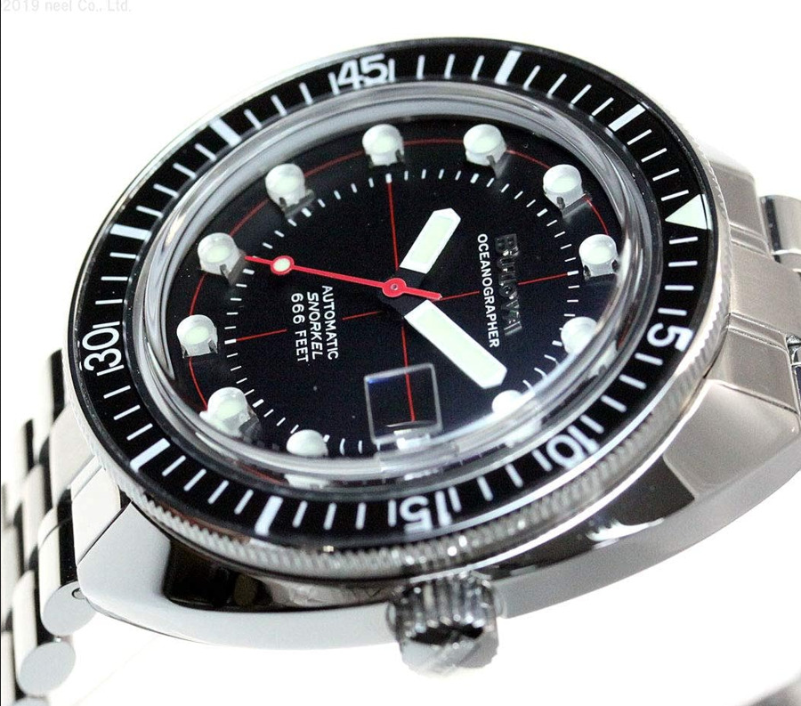 Bulova 96B344 Oceanographer Automatic Devil Sapphire Diver Men's Watch ...