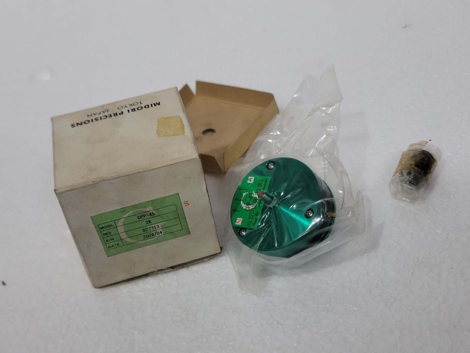 MIDORI PRECISIONS CPP-45B 1K POTENTIOMETER POSITION SENSOR C-1K | eBay