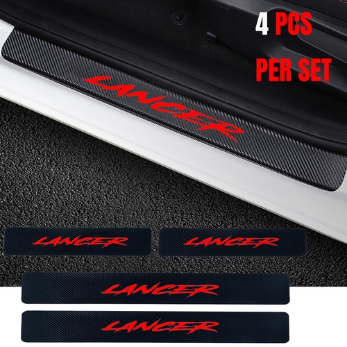 For Mitsubishi Lancer Car Door Plate Sill Scuff Anti Scratch Sticker ...