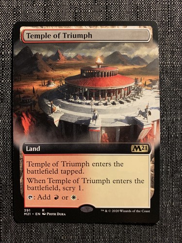 Temple Of Triumph - Extended - NM - M21 - Magic The Gathering MTG | eBay
