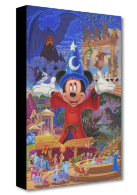 Mickey Disney Fine Art Manuel Hernandez Lt Ed TOC Print Story of Music ...