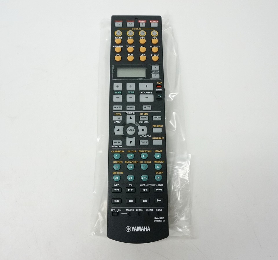 Genuine YAMAHA RAV372 WM88530 EU Remote Control for DSP-AX763 RX-V3800 ...