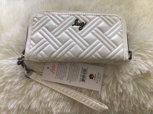 Lug Whirly RFID Wristlet Wallet in Metallic Diamond NWT | eBay