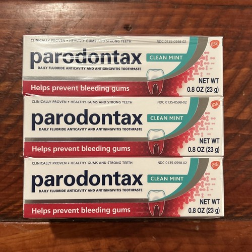 parodontax toothpaste 6 pack travel size 0.8 oz clean mint expired 2020 ...