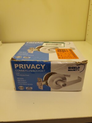 SHIELD SECURITY PRIVACY COMMERCIAL LOCKSET GRADE 2, 913402 LEVER | eBay