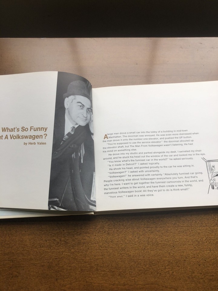 VW Think Small book 1960’s | eBay