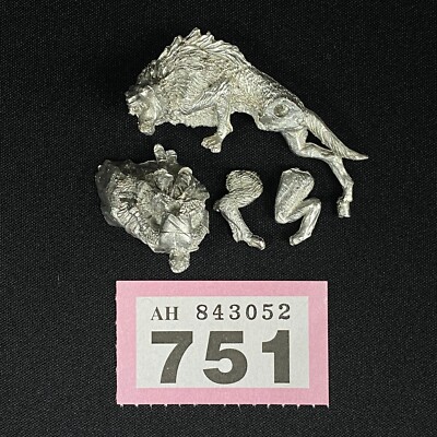 Wild Worg Chieftain Métal Le Seigneur des Anneaux Games Workshop Forces ...