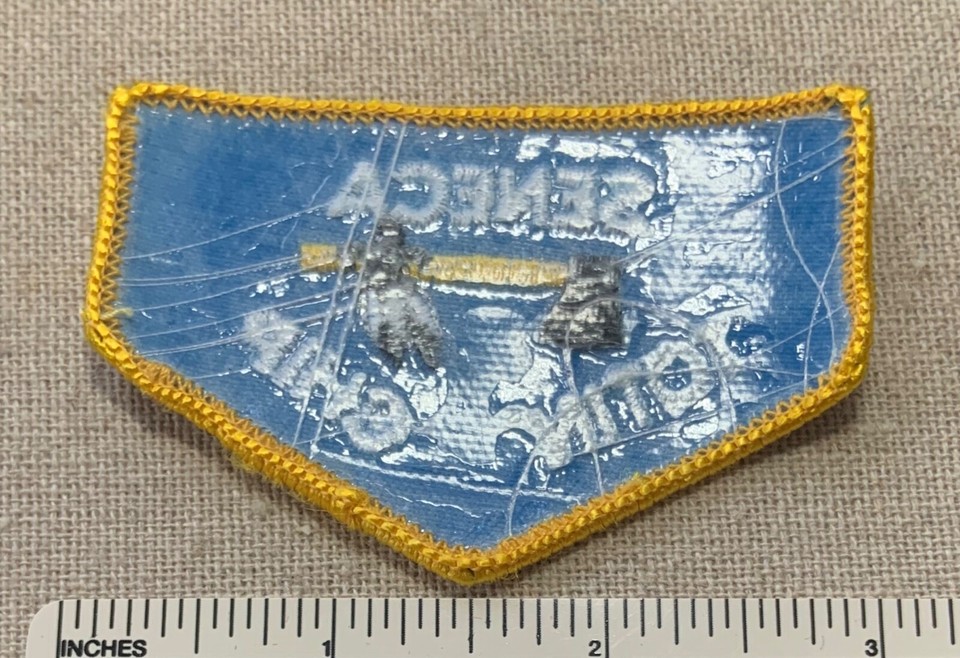 Vintage SENECA TOTIN' CHIP Boy Scout Woodsman Award PATCH Council ...