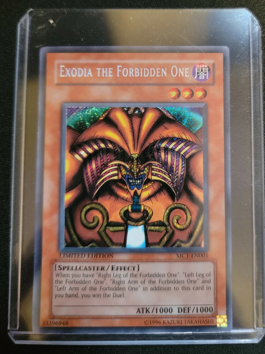 Yugioh Cards Exodia The Dark Master