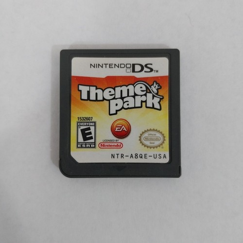 Theme Park Nintendo DS 2007 Game Cartridge; *Game Only* | eBay