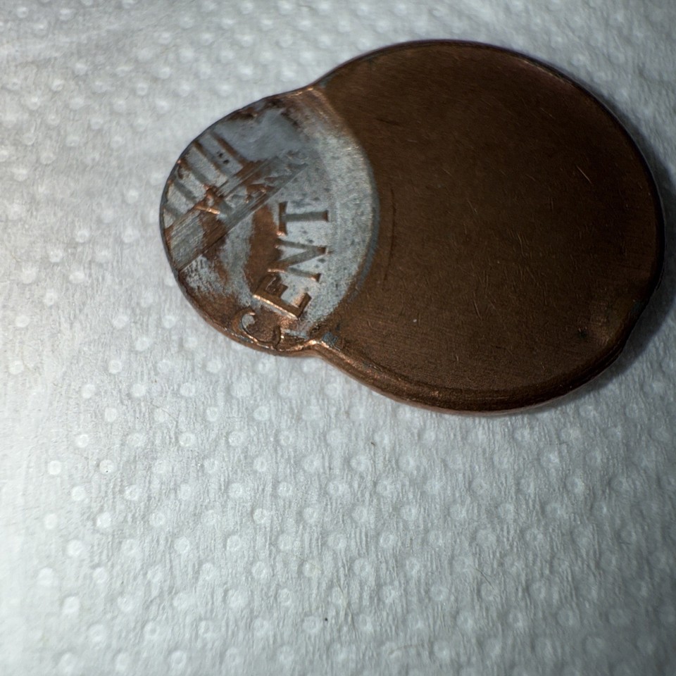 Rare Error Mis-Struck Lincoln Penny Off Center Coin 🪙 | eBay
