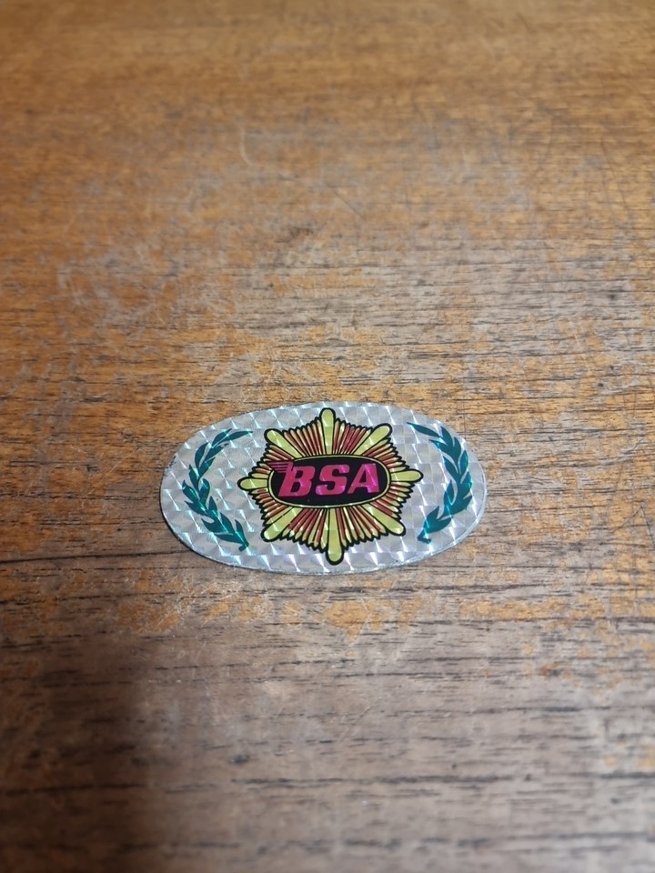 Original Bsa Classic British Motorcycle Sticker Vintage Bike | eBay UK