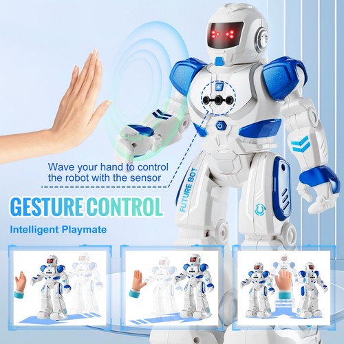 RC Robot Toy for Kids Talking Dancing Gesture Remote Control ...