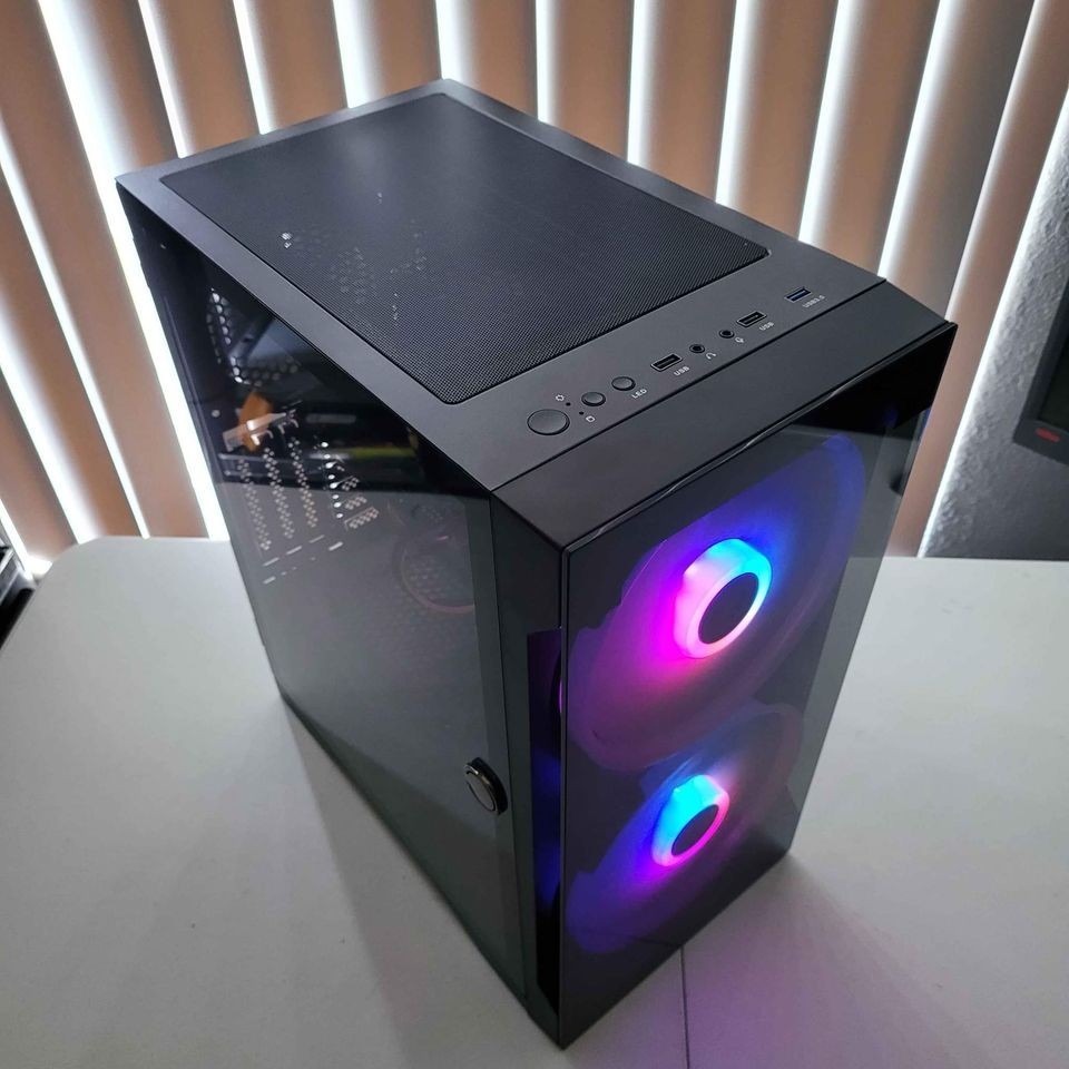 Custom RGB Gaming Desktop PC Intel Core i7 3.40 Quad 32 GB SSD Nvidia ...