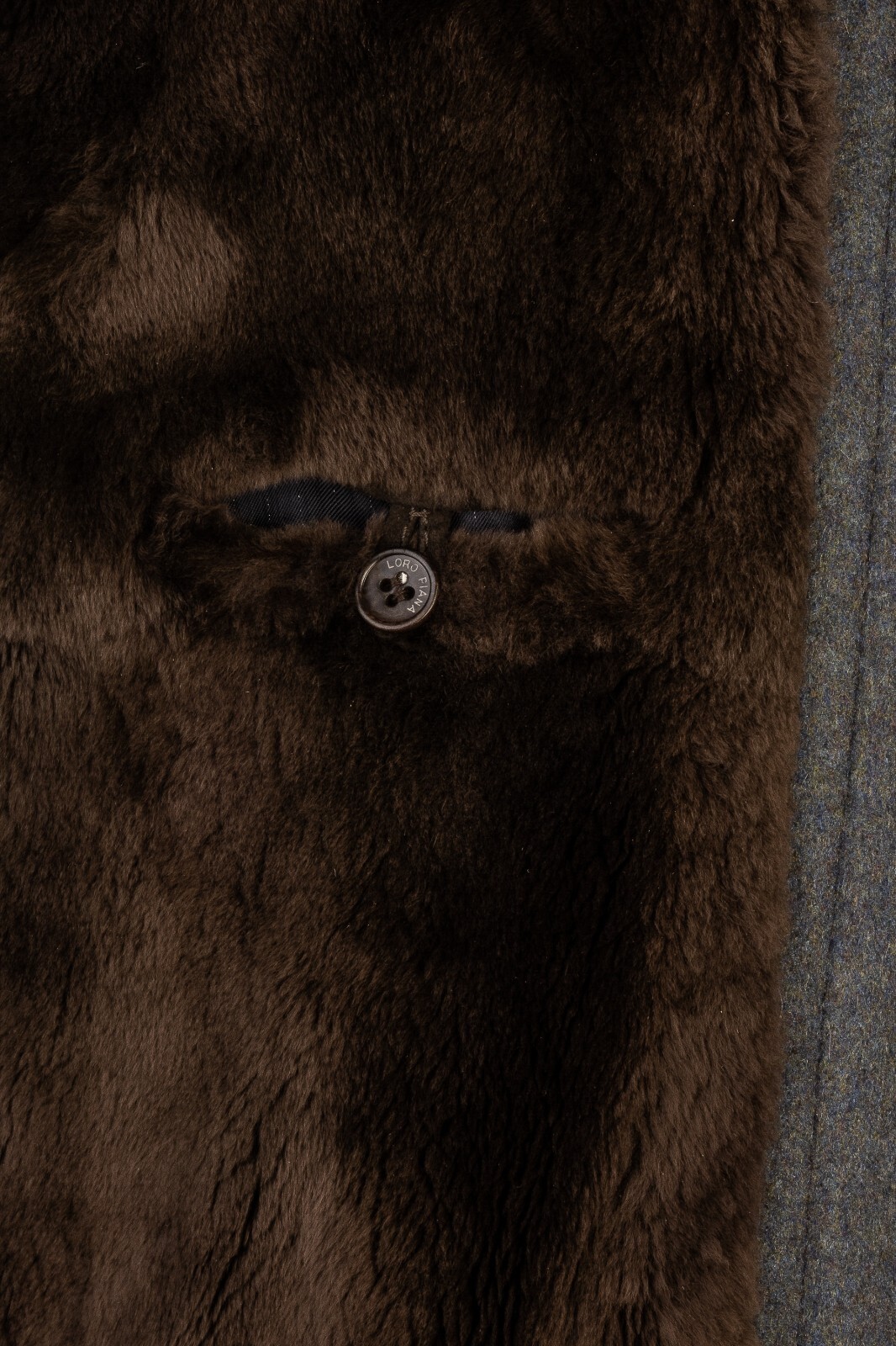 LORO PIANA Cashmere Castorino Nutria Fur Lined Suede Trim Hooded Jacket ...