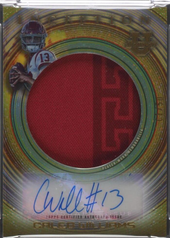 2022-23 Bowman Inception University - Inception Autograph Jumbo Relics ...