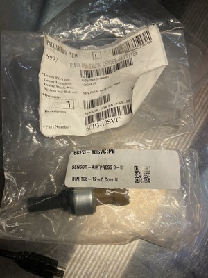 NEW GENUINE PACCAR OEM AIR PRESSURE SENSOR 0-80 PSI p/n - 6CP3-10SVC | eBay
