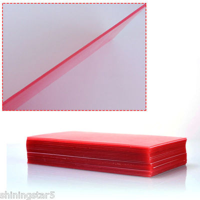 20 Sheets Dental Lab Base Plate Red Utility Wax Dental Supplies ...