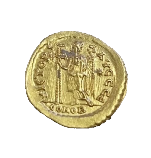 Rare Original D N ZENO - PERP AVC Solidus Gold Coin | eBay