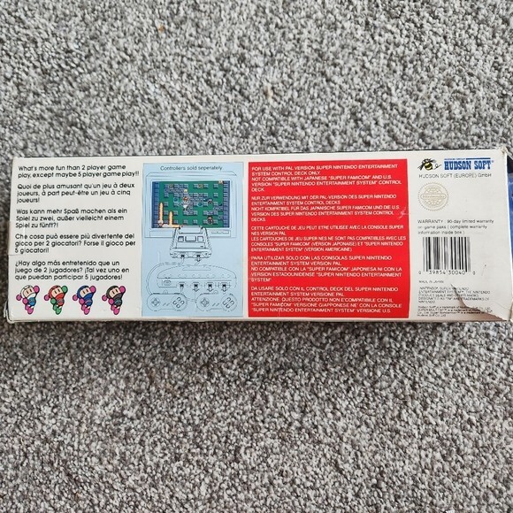 Vintage 1993 Super Nintendo SNES Original Super Multitap Rare! NOS | eBay