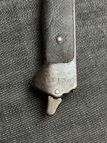 IMPERIAL GERMAN 1891 M1889/93 KRAG RIFLE BAYONET BY WEYERSBERG ...