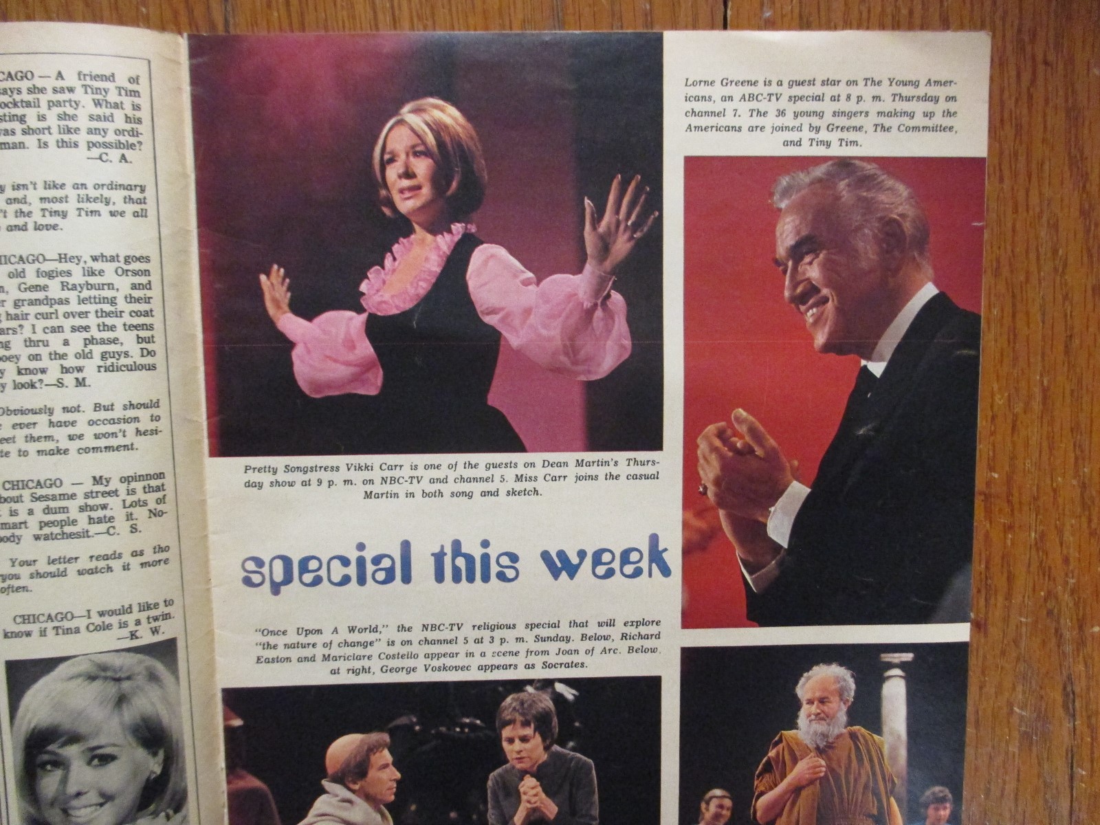 March 7, 1970 Chicago Tribune TV Week Magazine(ZUBIN MEHTA/BETTY BEAIRD ...