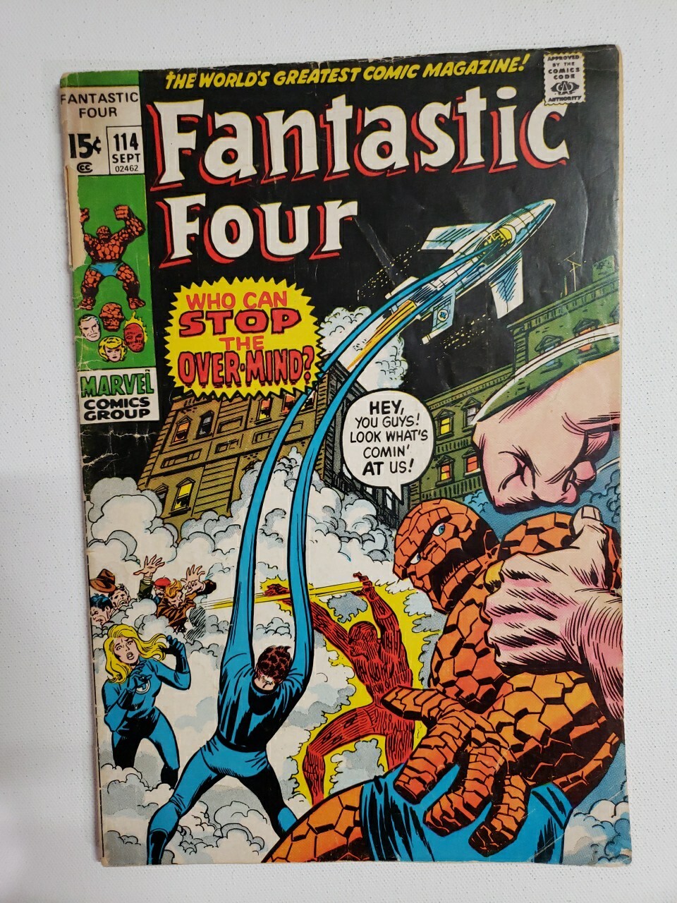 Fantastic Four #114 Marvel 1971 1st App Of Overmind | eBay