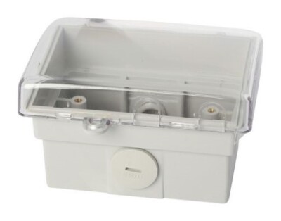 IP56 GPO Cover Front & Back 138mm Suits Power Points 82mm Height ...