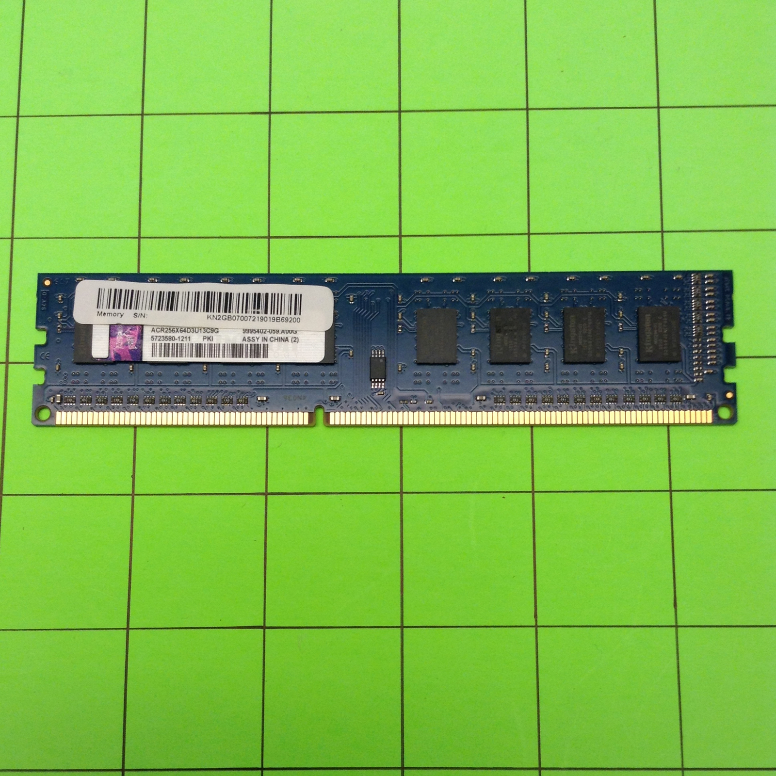 Kingston 9995402-059.a00g 5723580-1211 Km2gb07007219019b69200 Random ...