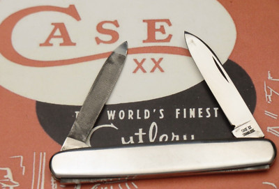 Vintage CASE XX 1940-64 M279 F SS "Senator Penknife" Stainless Handles ...