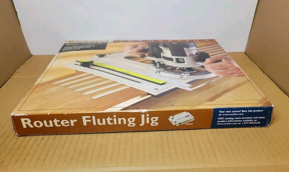 Rockler Router Fluting Jig Model #28636 - NEW IN BOX! (RARE!) | eBay