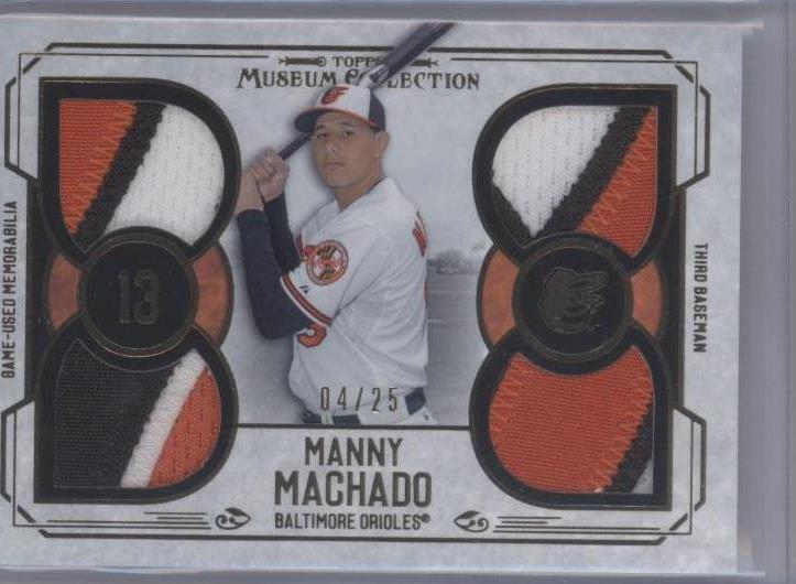 2015 Topps Museum Collection - Single-Player Primary Pieces Quad Relics ...