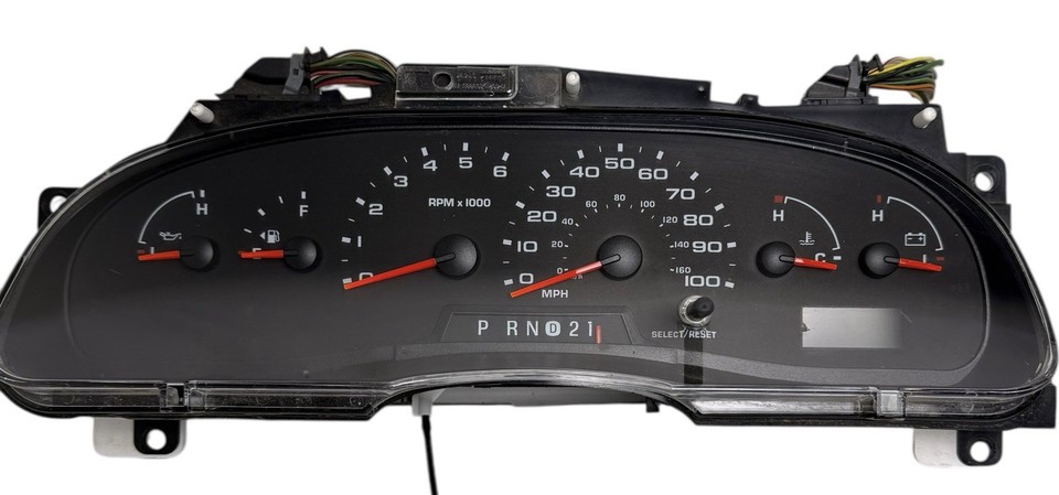 OEM 2008 Ford Econoline E150-E350 Cluster w/ Shift Indicator Cable ...